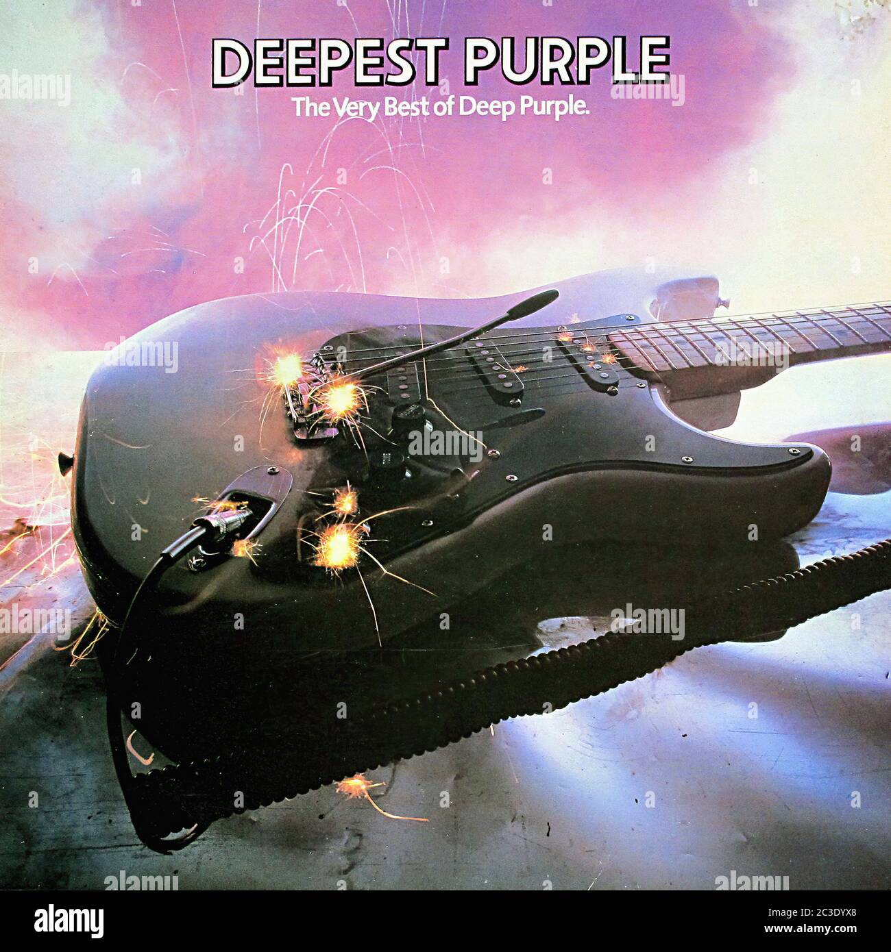 DEEP PURPLE Deepest Purple The Very Best Of Deep Purple - Vintage 12'' Lp vinyl Cover Stock ...