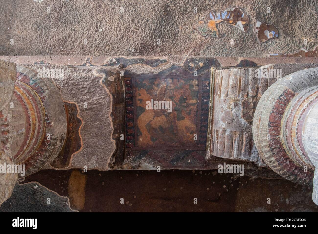 Ellora caves painting hi-res stock photography and images - Alamy