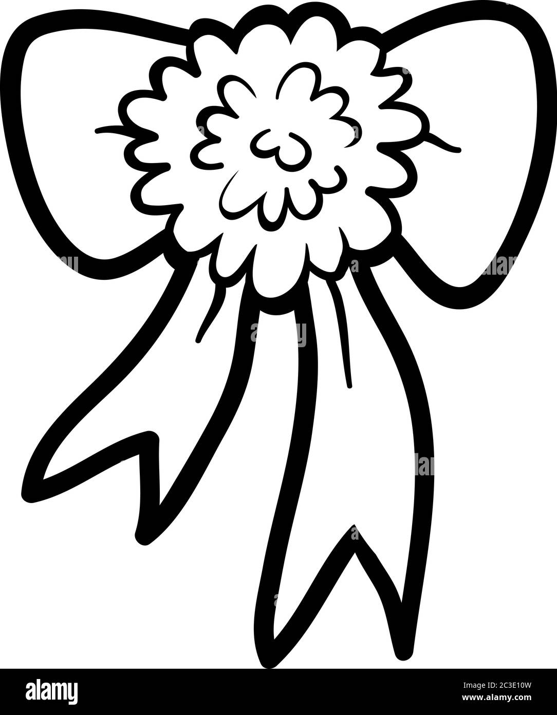 Coloring book for children, Bow Stock Vector Image & Art - Alamy