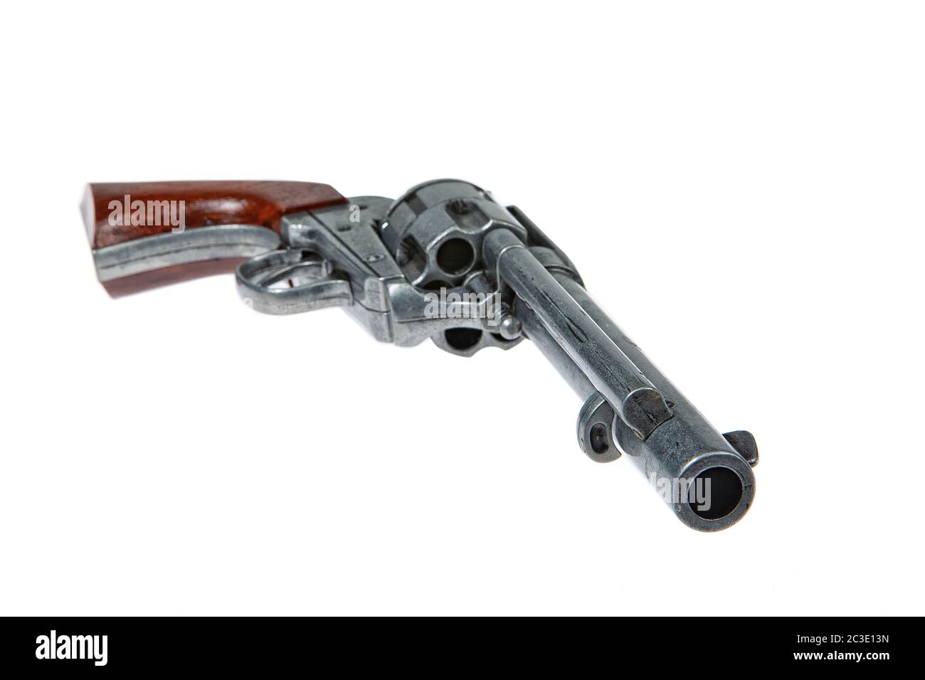 Old Army Single Action Revolver Stock Photo - Alamy