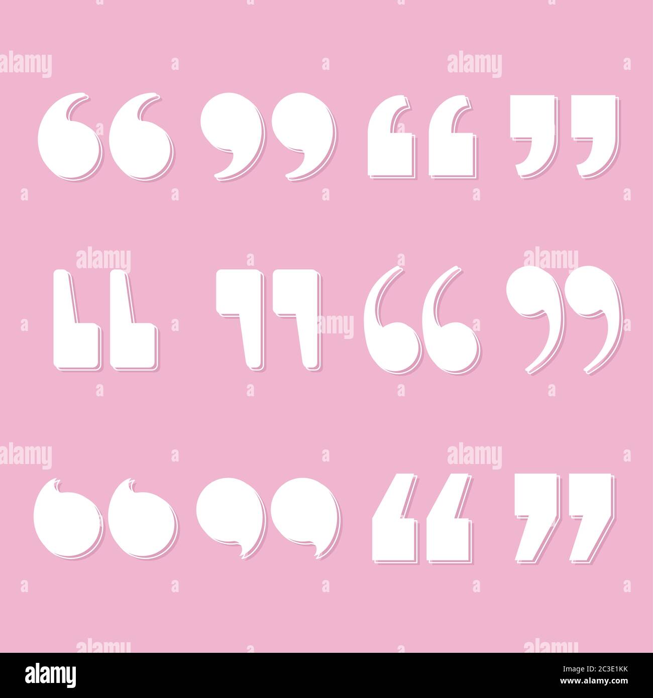 Set of quotes icons design, Message discussion conversation and ...