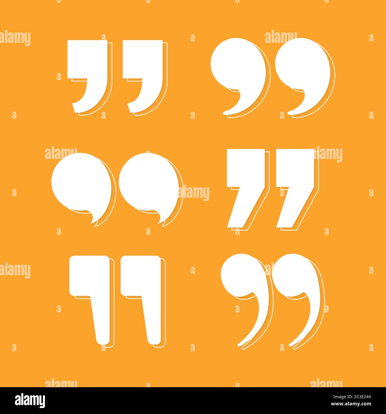 Set of quotes icons design, Message discussion conversation and ...
