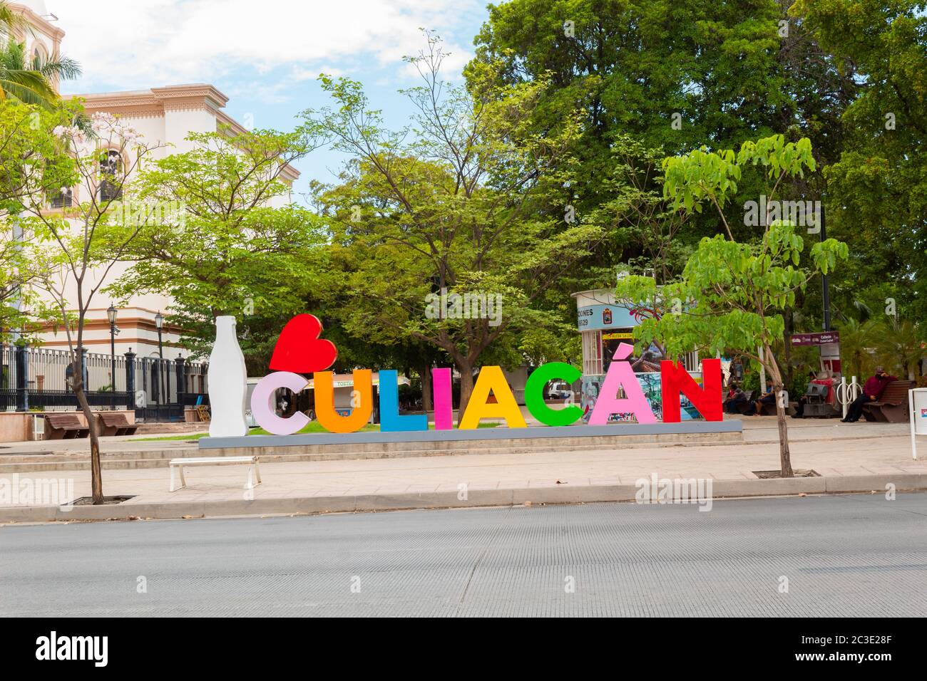 Culiacan,Sinaloa,Mexico - June 14, 2020: logo in the city of culiacan ...