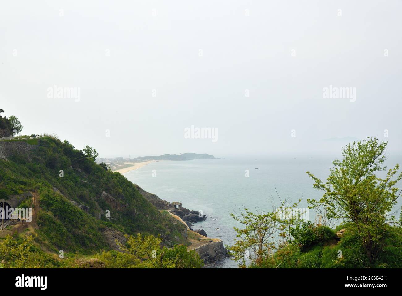 East Coast of North Korea. Sea of Japan or Eastern Sea Stock Photo - Alamy