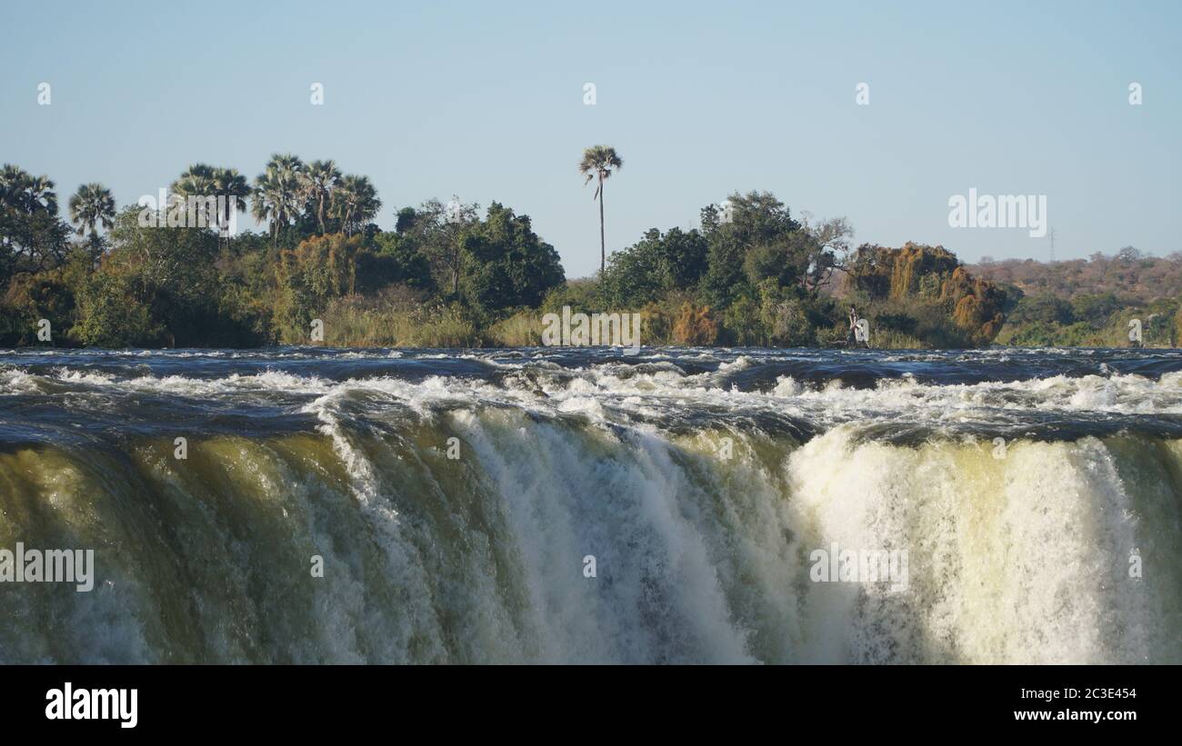 Victoria Falls waterfall in Zimbabwe Stock Photo - Alamy