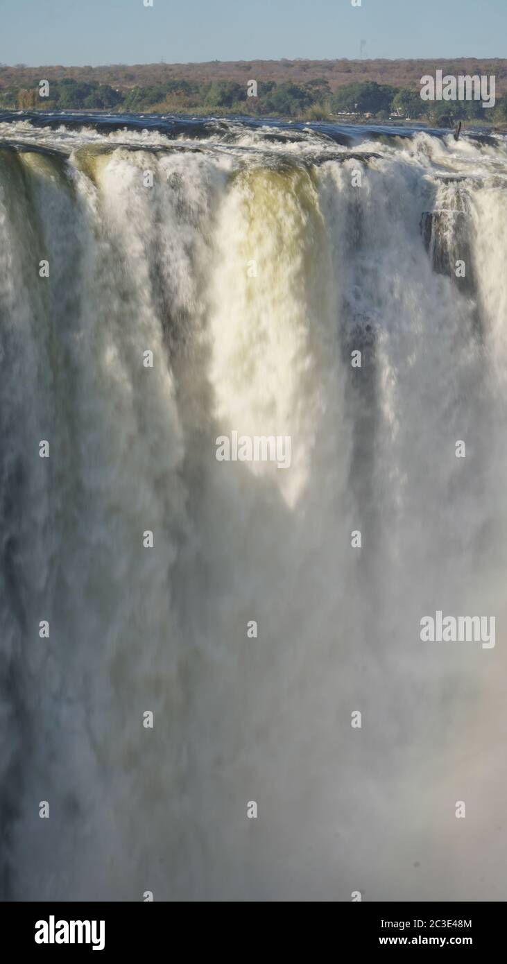 Victoria Falls waterfall in Zimbabwe Stock Photo - Alamy
