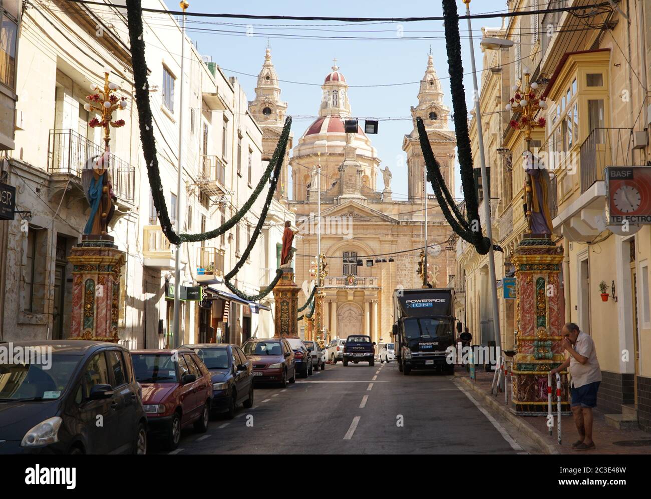A street in Malta Stock Photo - Alamy