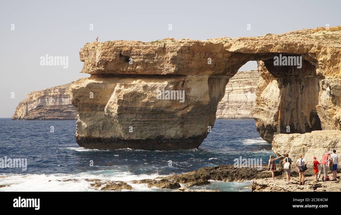 Landscape and city impressions from Malta Island in the Mediterranean ...
