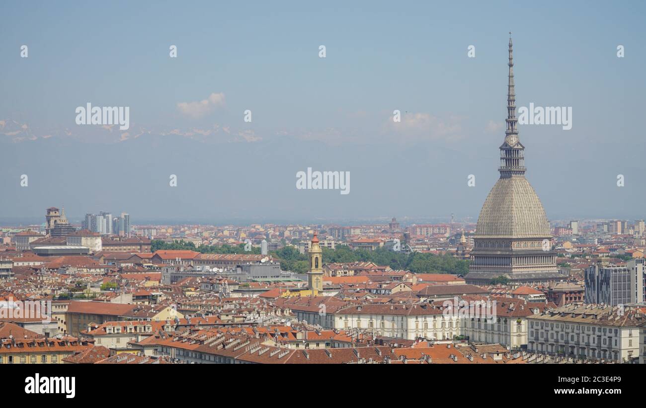 European City Architecture in Turin, Italy Stock Photo - Alamy