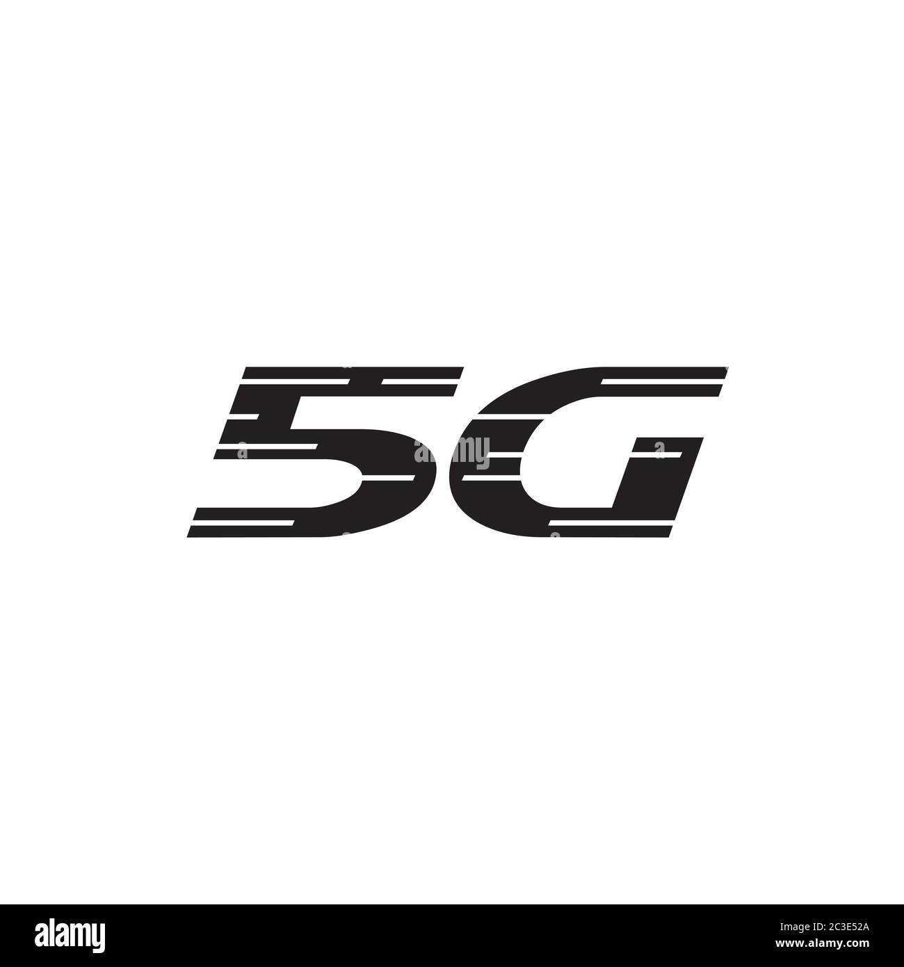 5G icon symbol design vector isolated on white background Stock Vector ...