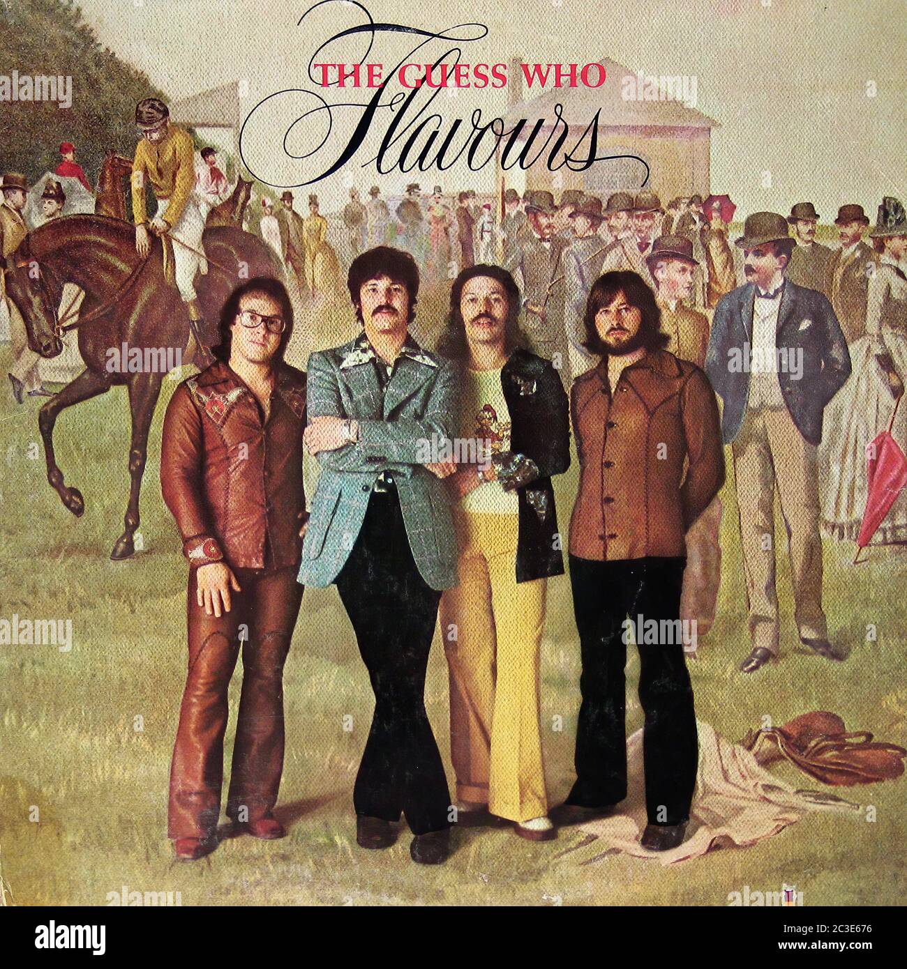 Guess Who Flavours - Vintage 12'' vinyl LP Cover Stock Photo - Alamy