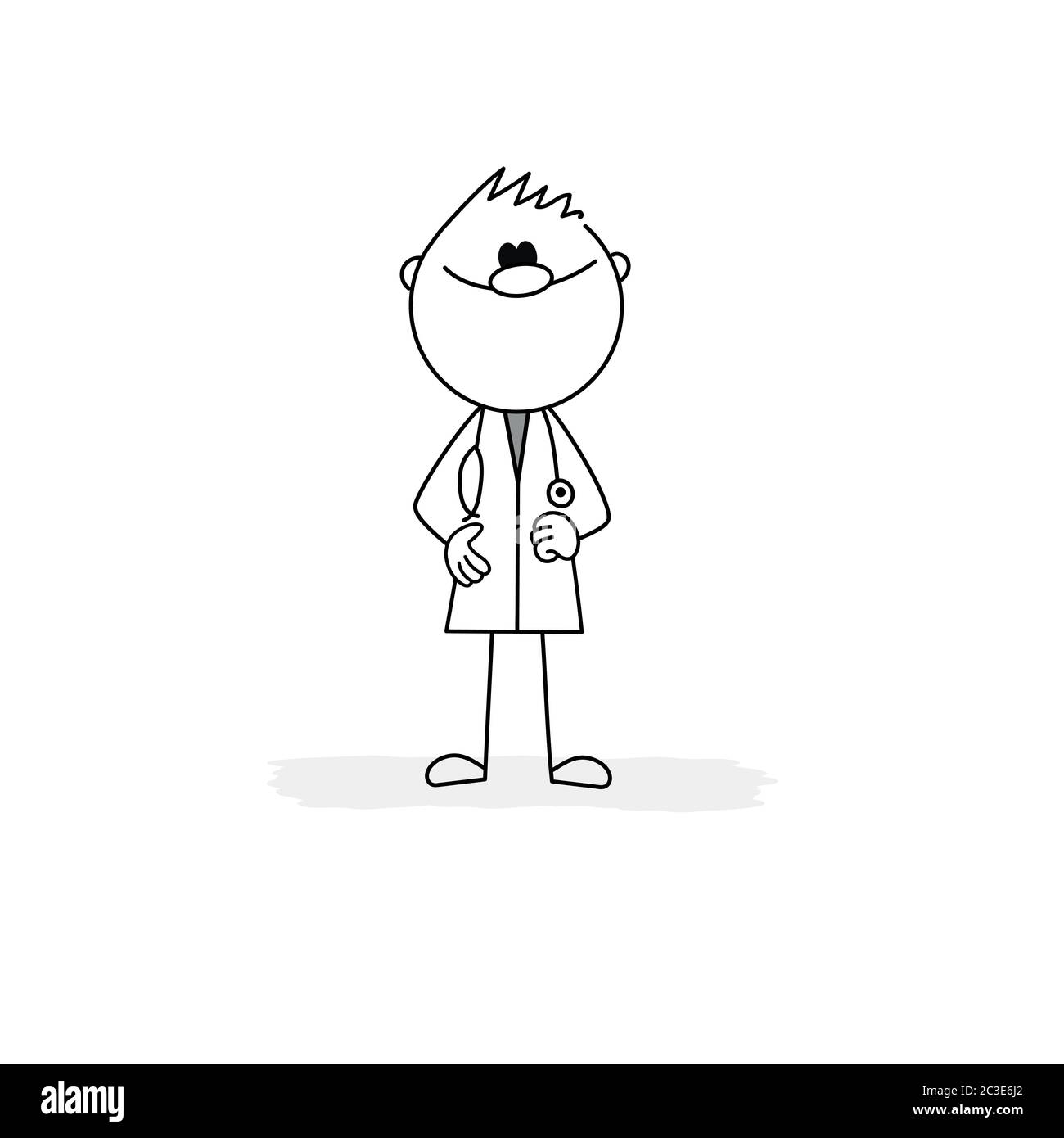 Stick figure Black and White Stock Photos & Images - Alamy