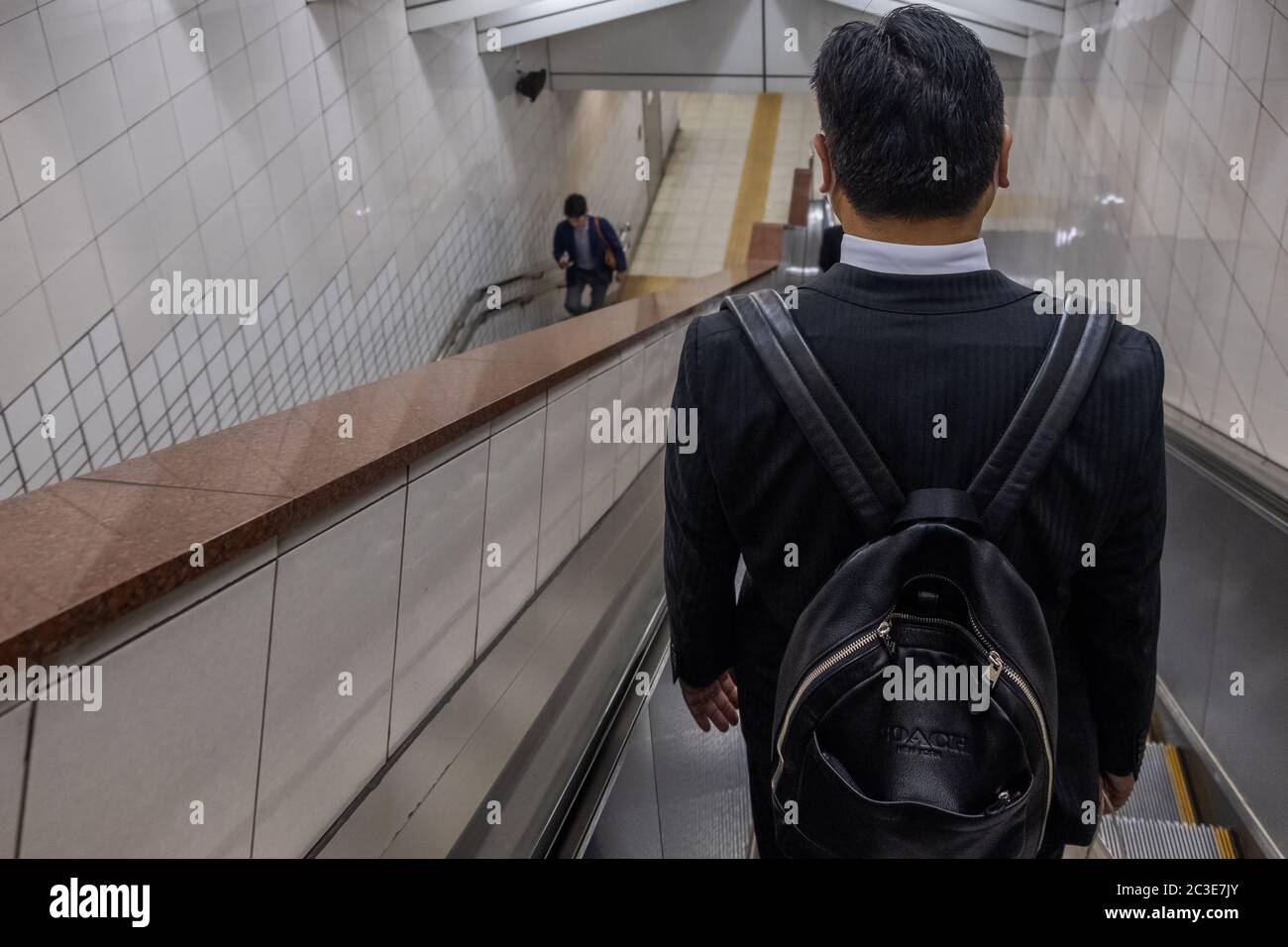 Escalator japan hi-res stock photography and images - Alamy