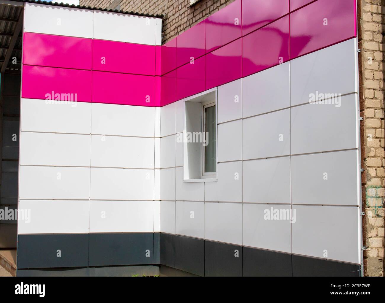 Vinyl building panels hi-res stock photography and images - Alamy