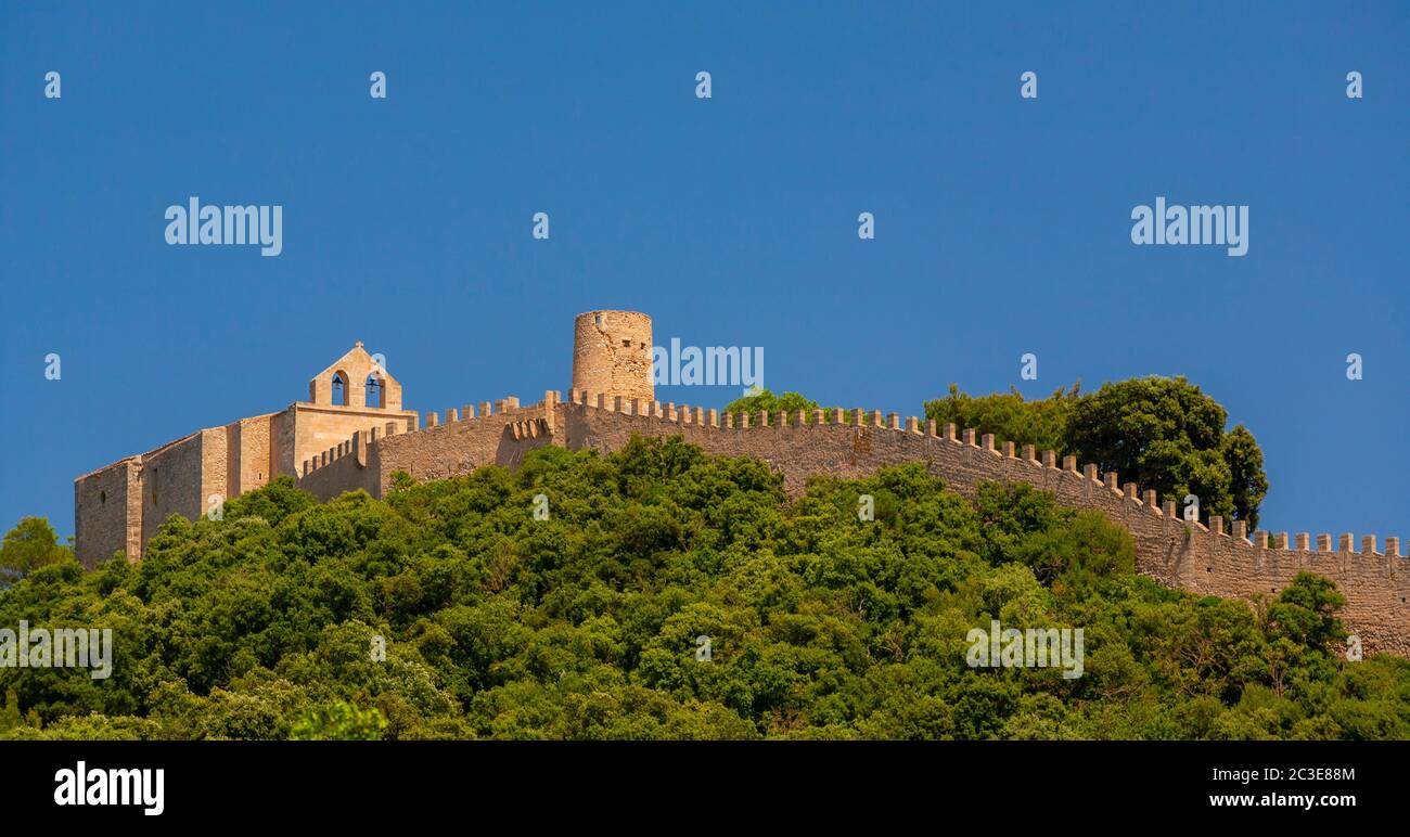 Castell de Capdepera, Mallorca, Spain Stock Photo - Alamy