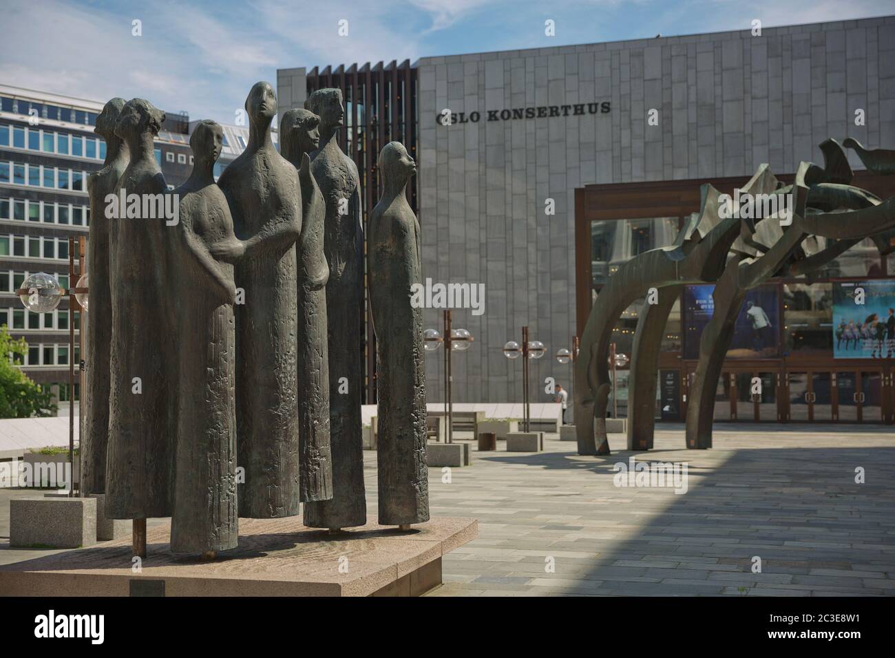 Concert Hall in Oslo in Norway. Classical world music and entertainment ...