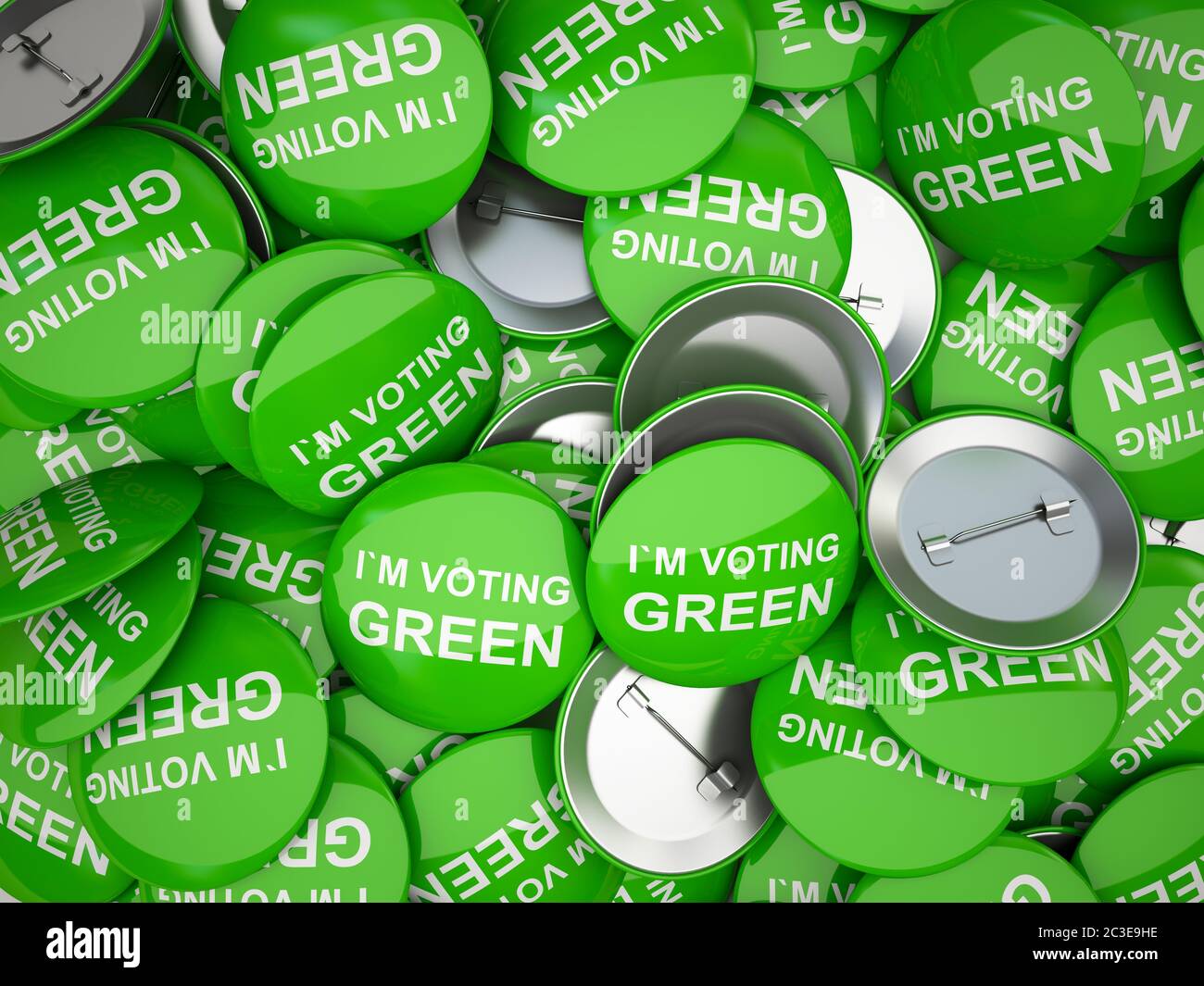 Campaign buttons hi-res stock photography and images - Alamy