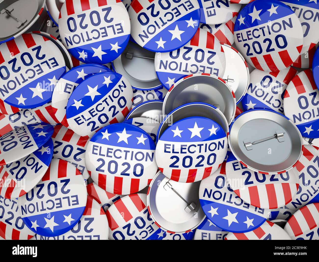Blue political american america hi-res stock photography and images - Alamy