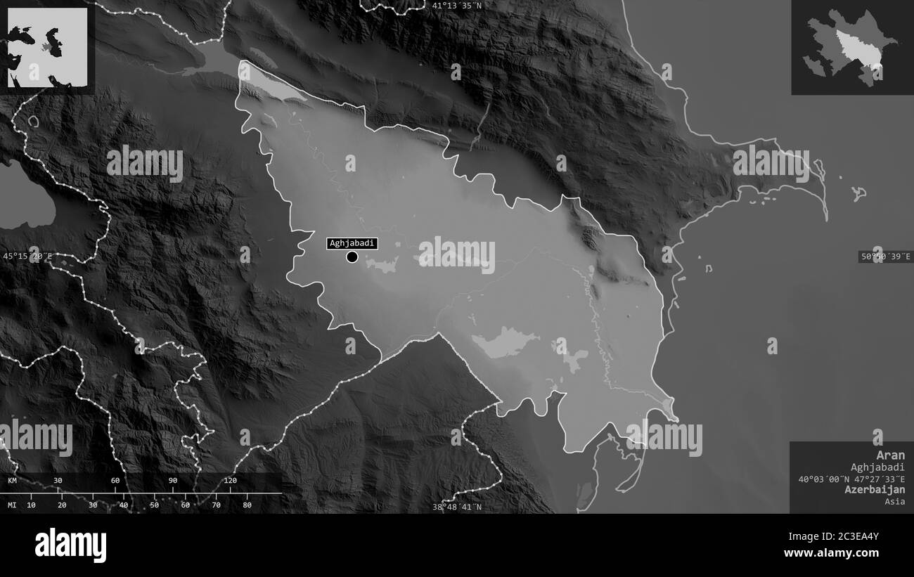 Shape aran region azerbaijan Black and White Stock Photos & Images - Alamy