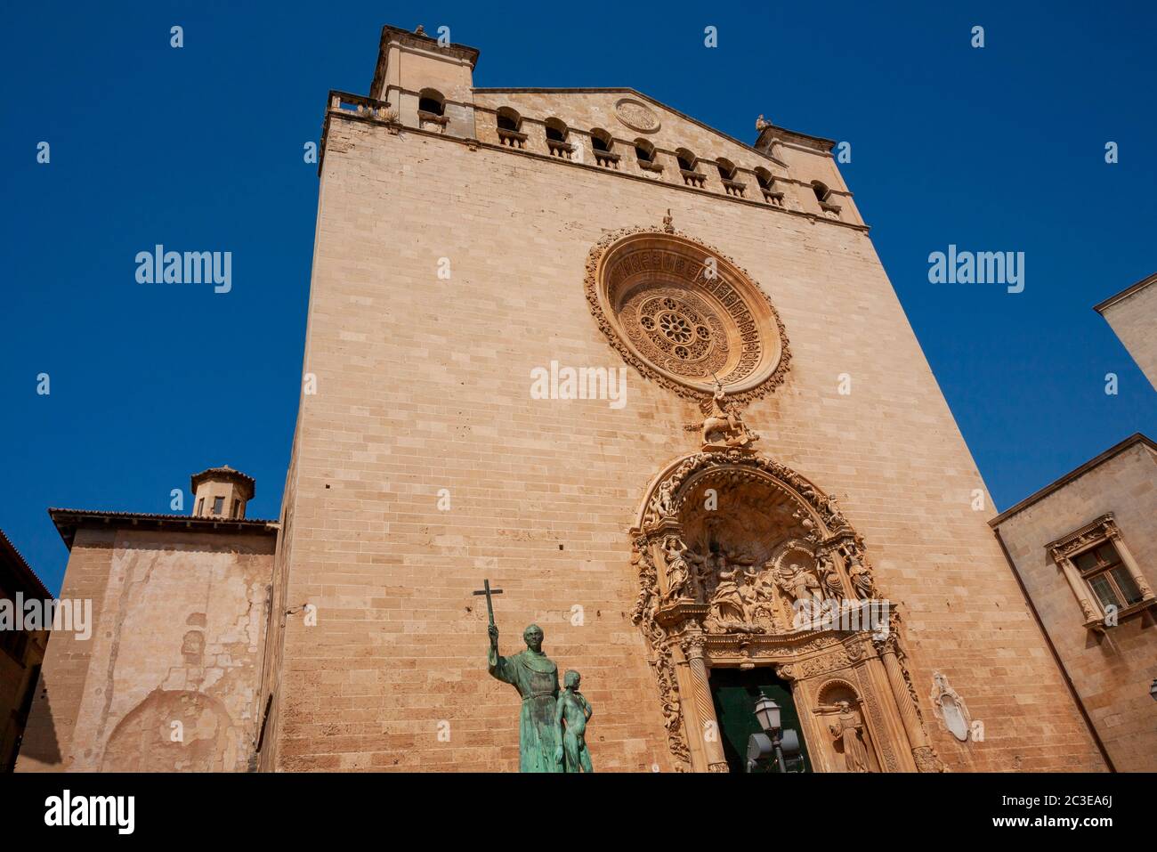 Basilica de Sant Francesc, Palma, Mallorca, Spain Stock Photo - Alamy