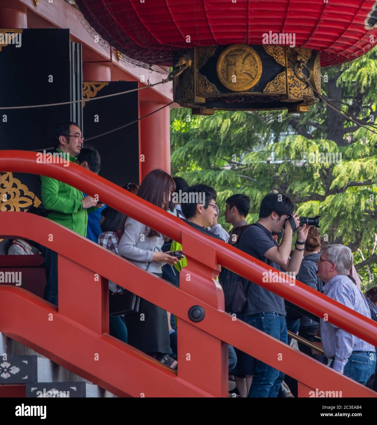 Sensoji temple and the sky tree tower hi-res stock photography and ...