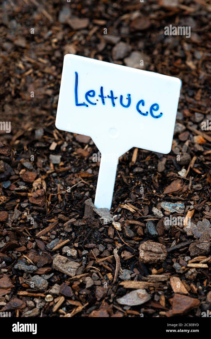 Garden organic sign hi-res stock photography and images - Alamy