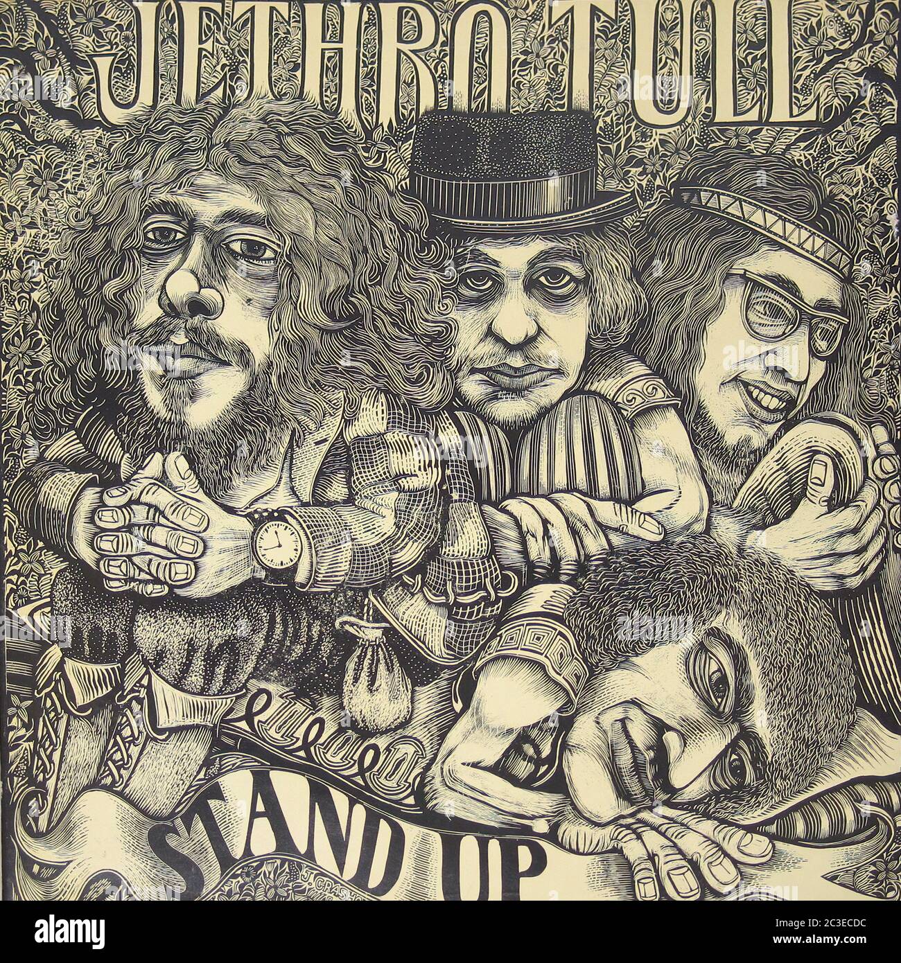 JETHRO TULL STAND UP - Vintage 12'' vinyl LP Cover Stock Photo - Alamy