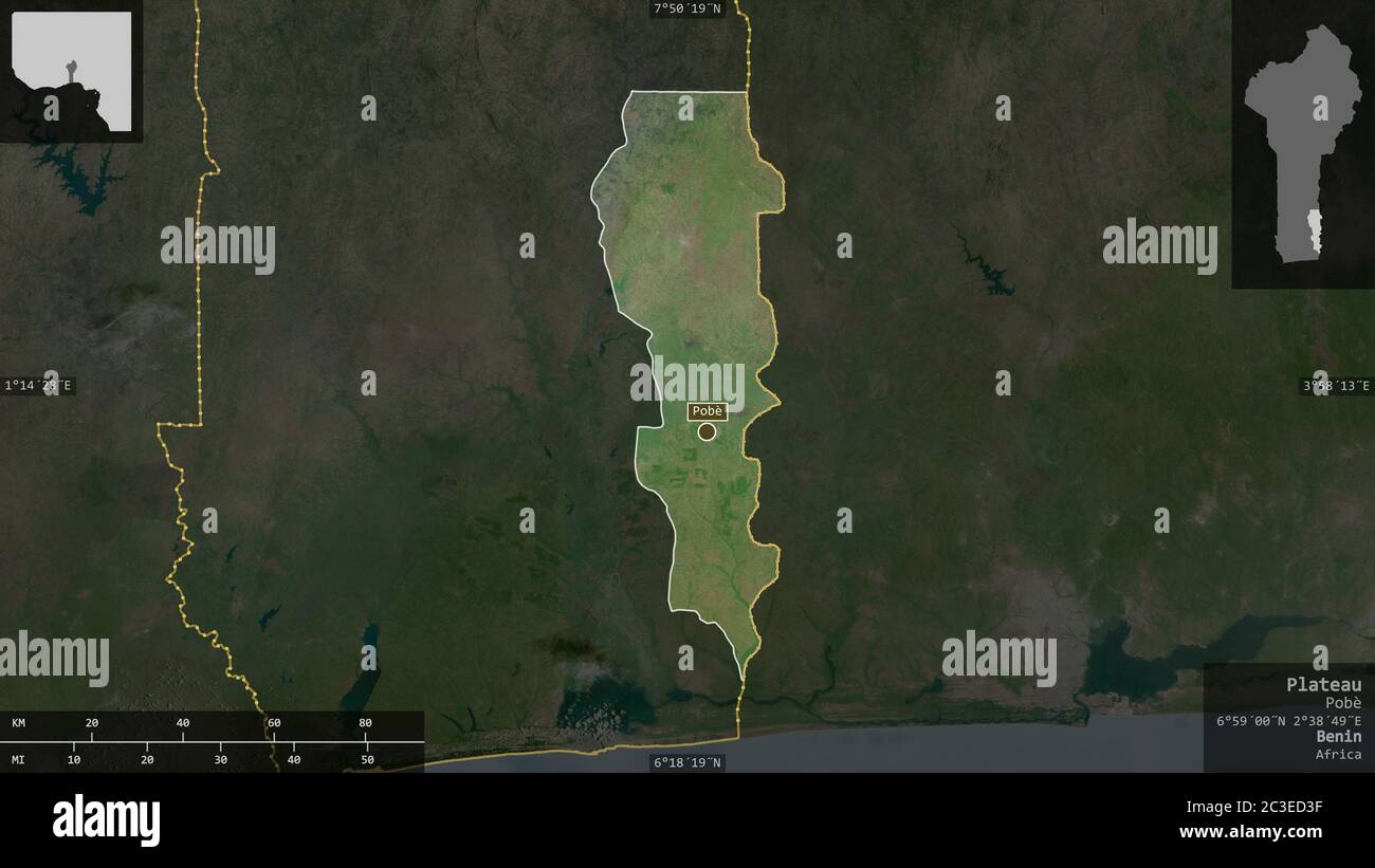 Plateau department benin satellite hi-res stock photography and images ...