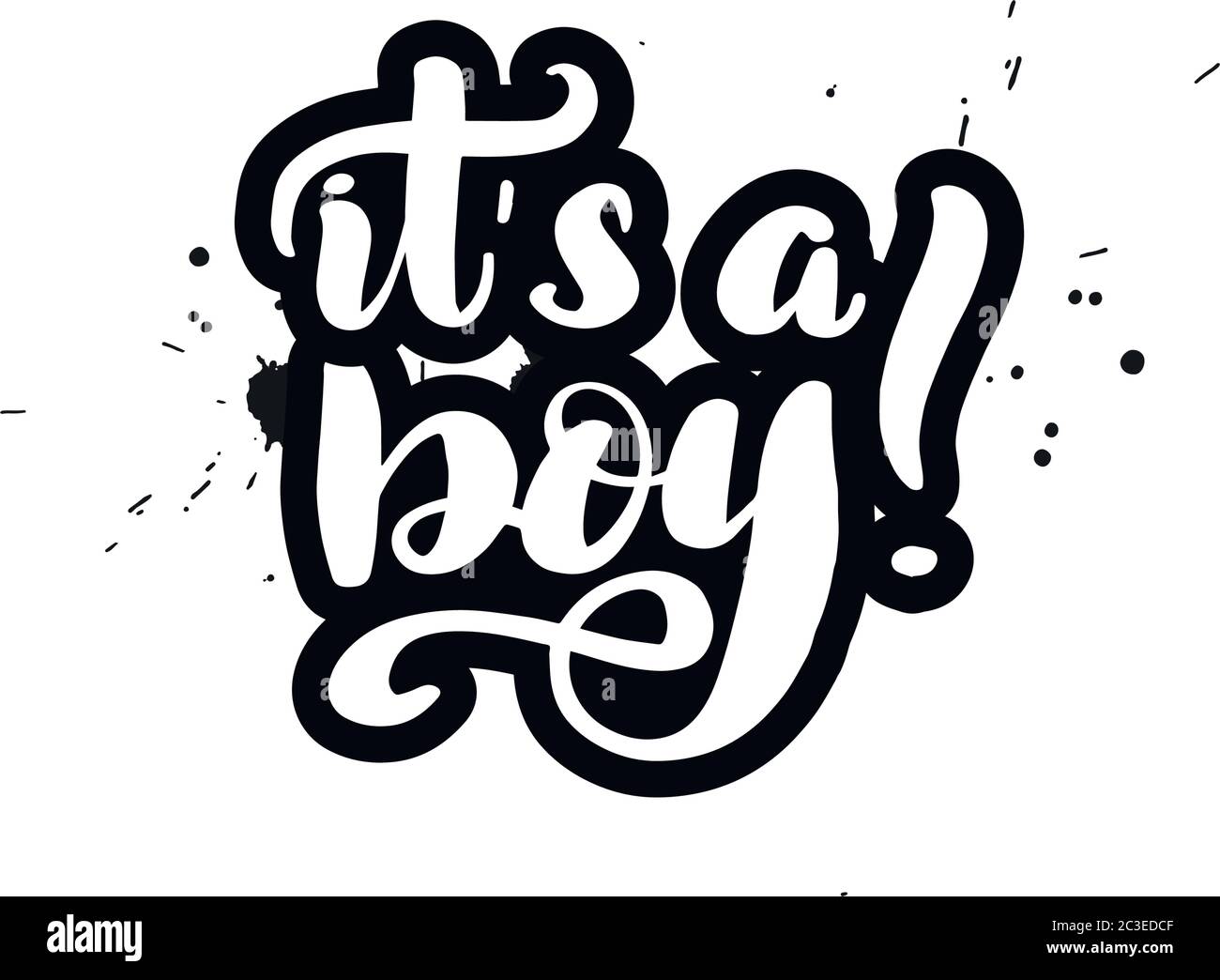 Baby web banner template Black and White Stock Photos & Images - Alamy