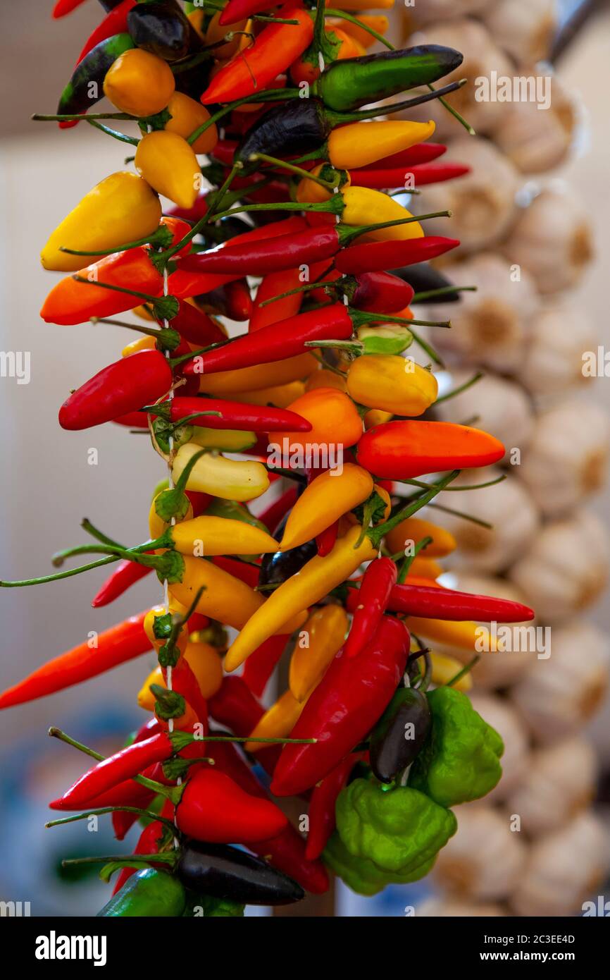 Market, Sineu, Mallorca, Spain Stock Photo - Alamy