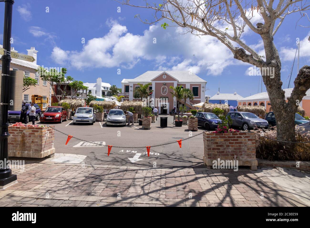 The Historic Town Hall Of St George’s Open To Visitors In The Town ...