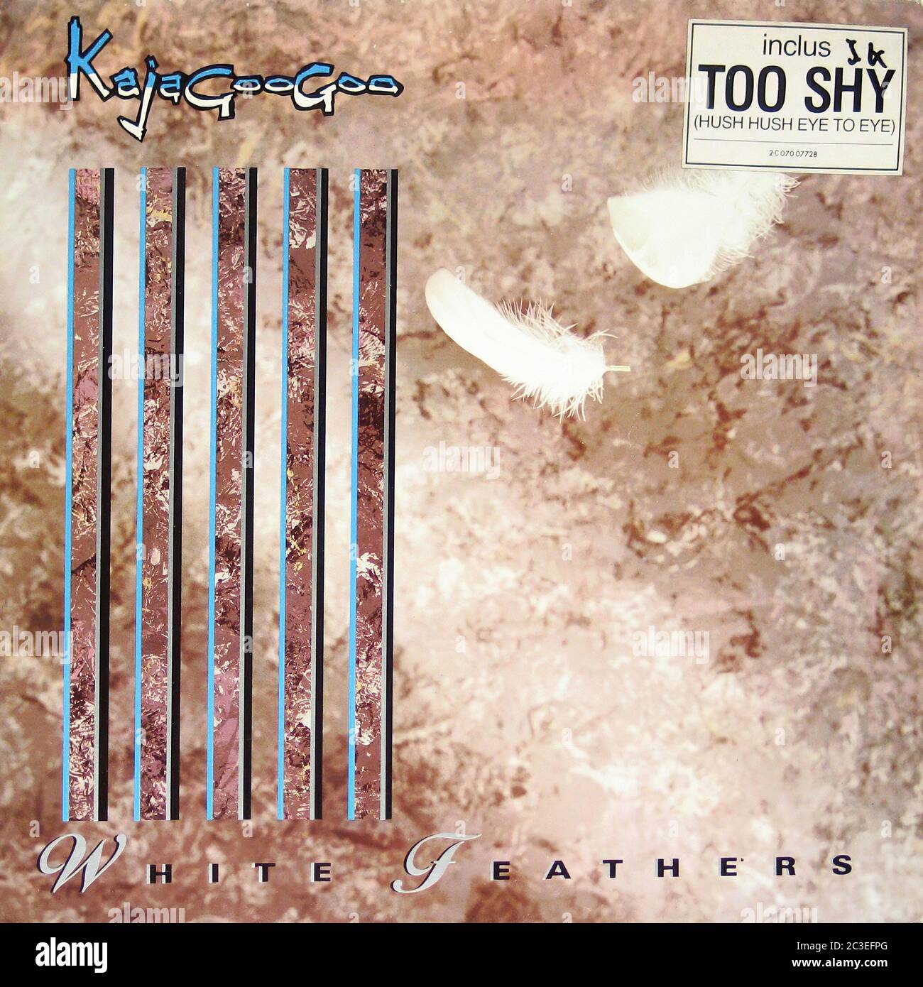 Kajagoogoo White Feathers + Too Shy France - Vintage 12'' vinyl LP ...