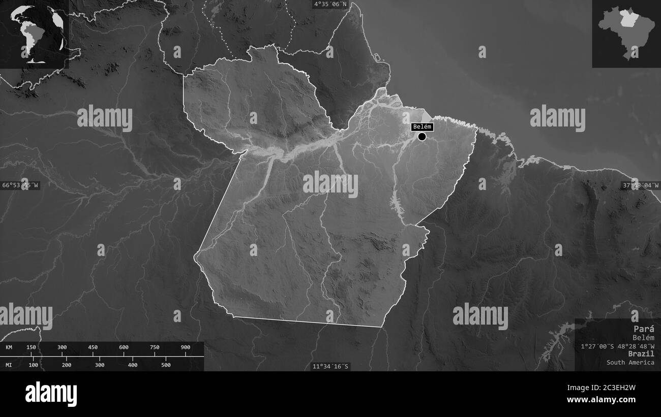 Brazil map outline Black and White Stock Photos & Images - Alamy