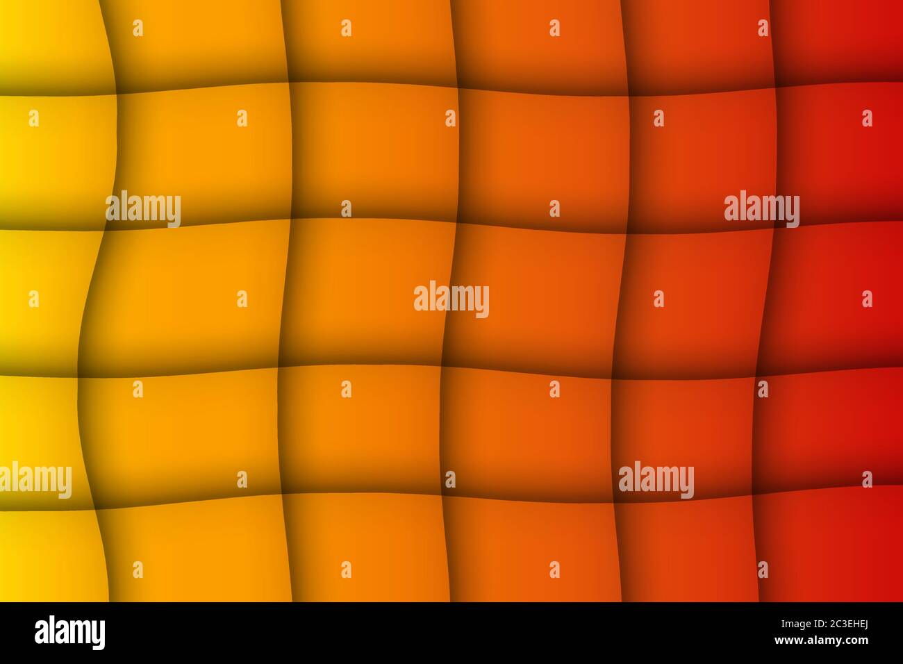 Abstract Orange Gradient 3D Paper Cut Shapes Background Stock Vector ...