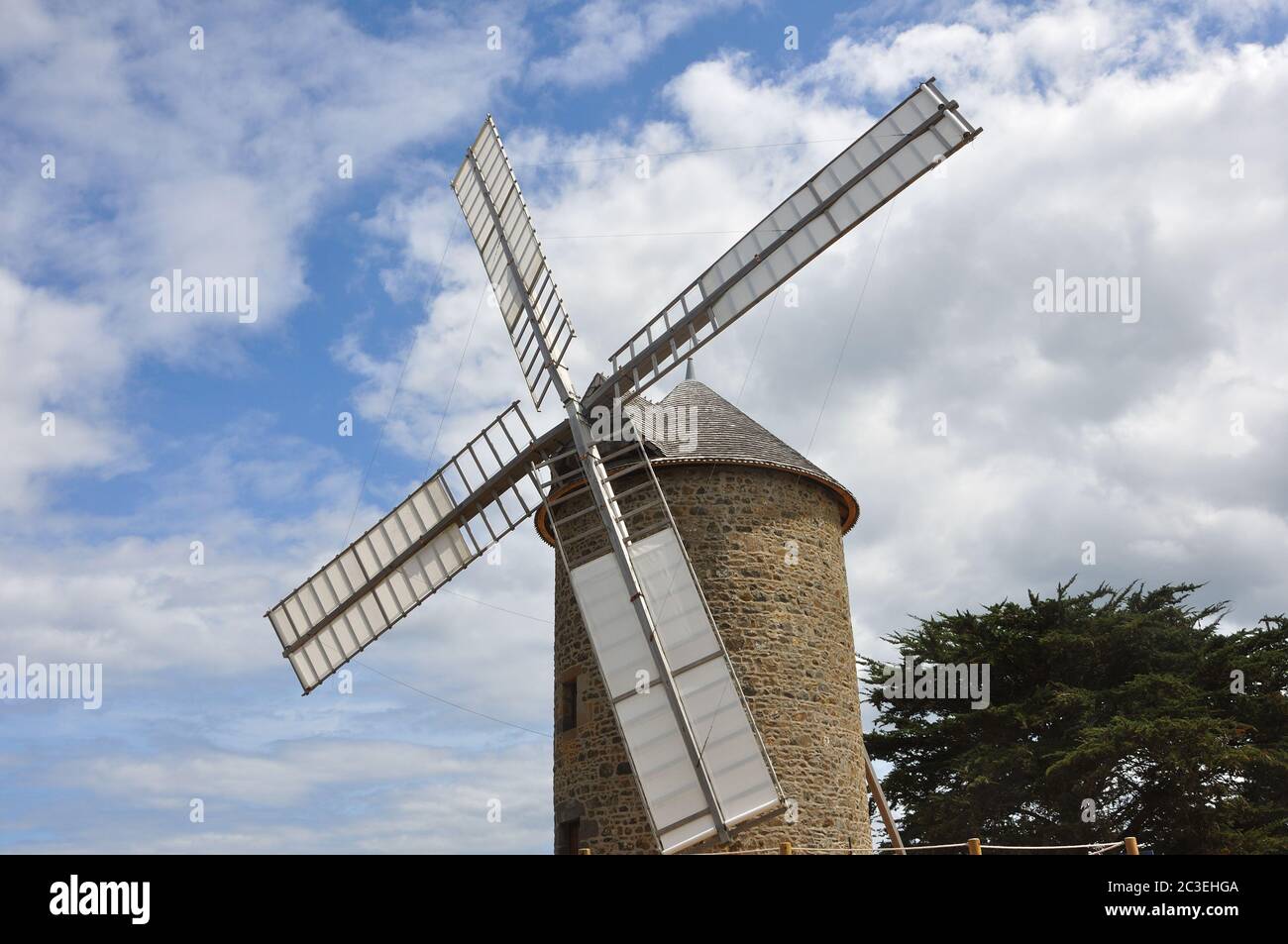 Finistere windmill hi-res stock photography and images - Alamy