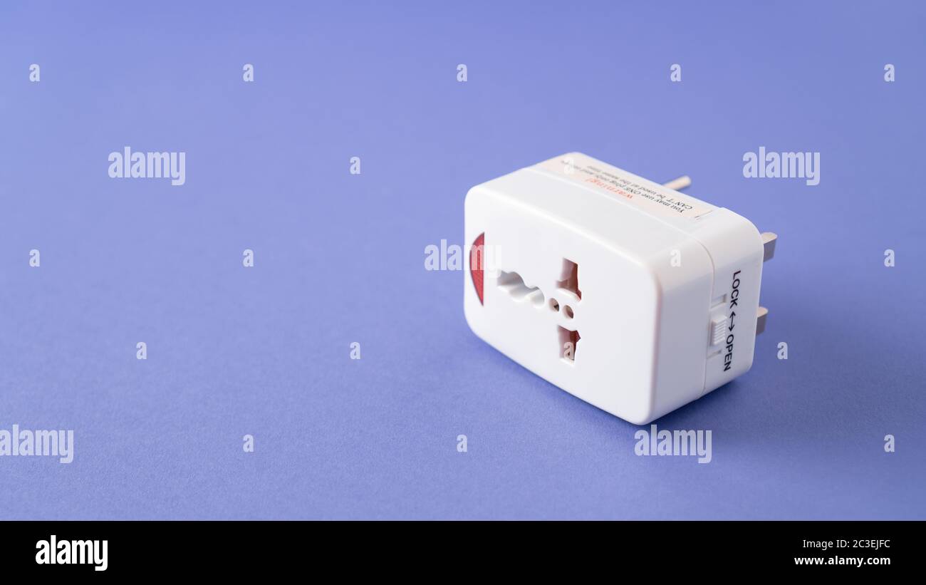 Multi country travel adapter. International plug adapter kit. Universal ...