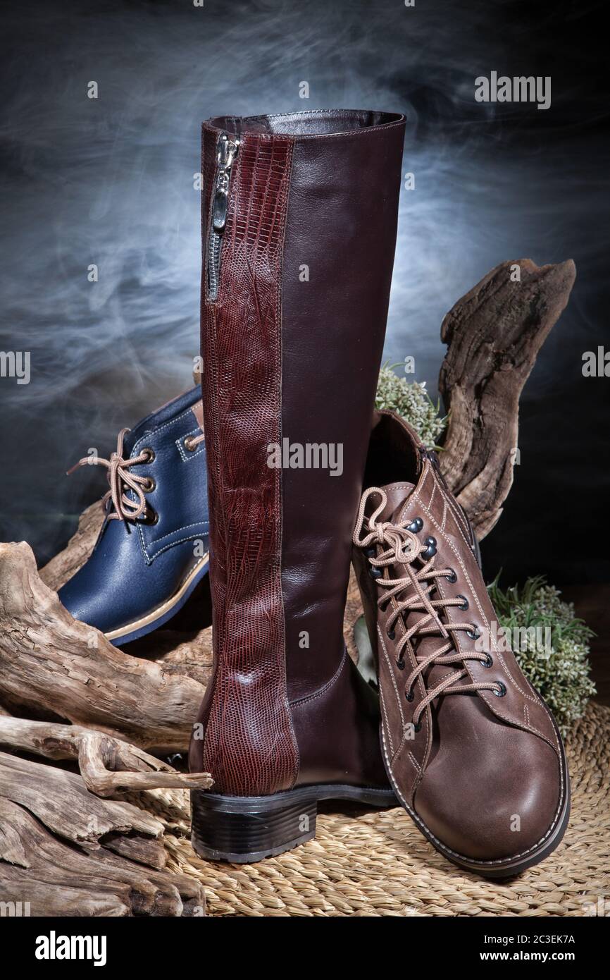 Still Life WIth Shoes Stock Photo - Alamy