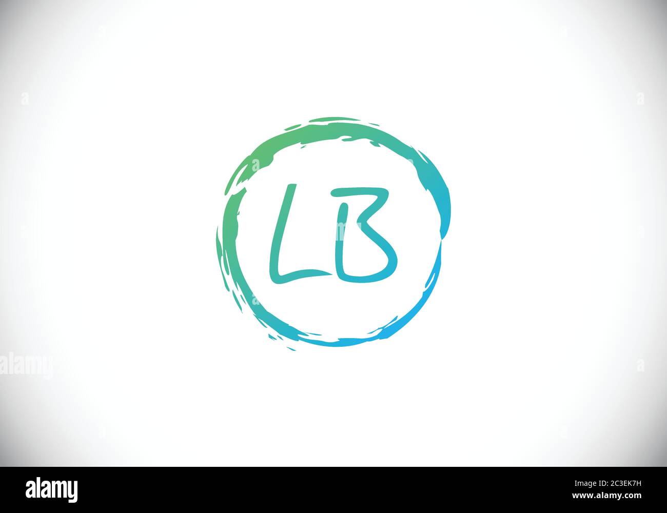Initial Monogram Letter LB Logo Design Vector Template. L B Letter Logo ...
