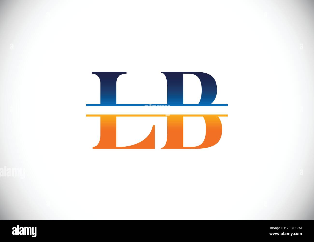 Initial Monogram Letter LB Logo Design Vector Template. L B Letter Logo ...