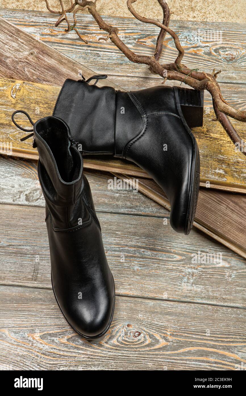 Shoes on table hi-res stock photography and images - Alamy