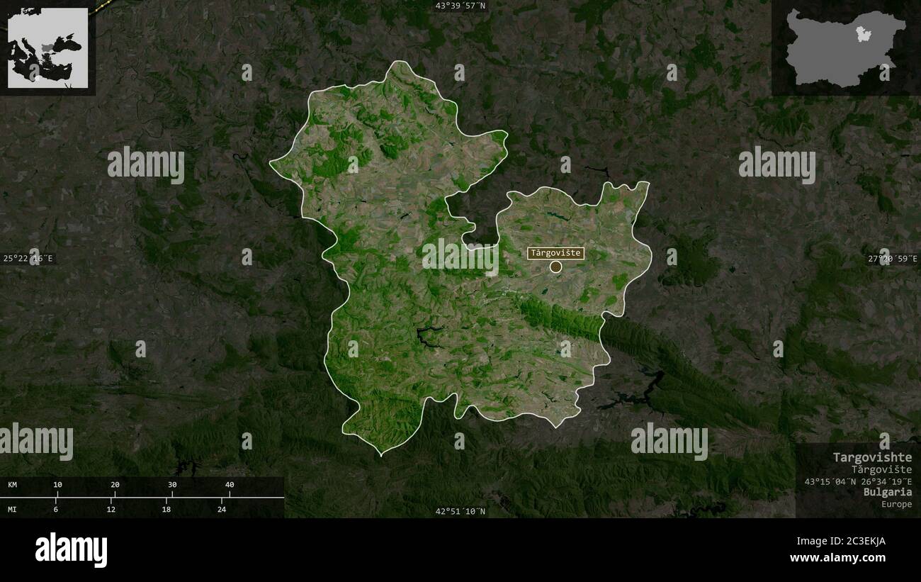 Targovishte outline map hi-res stock photography and images - Alamy
