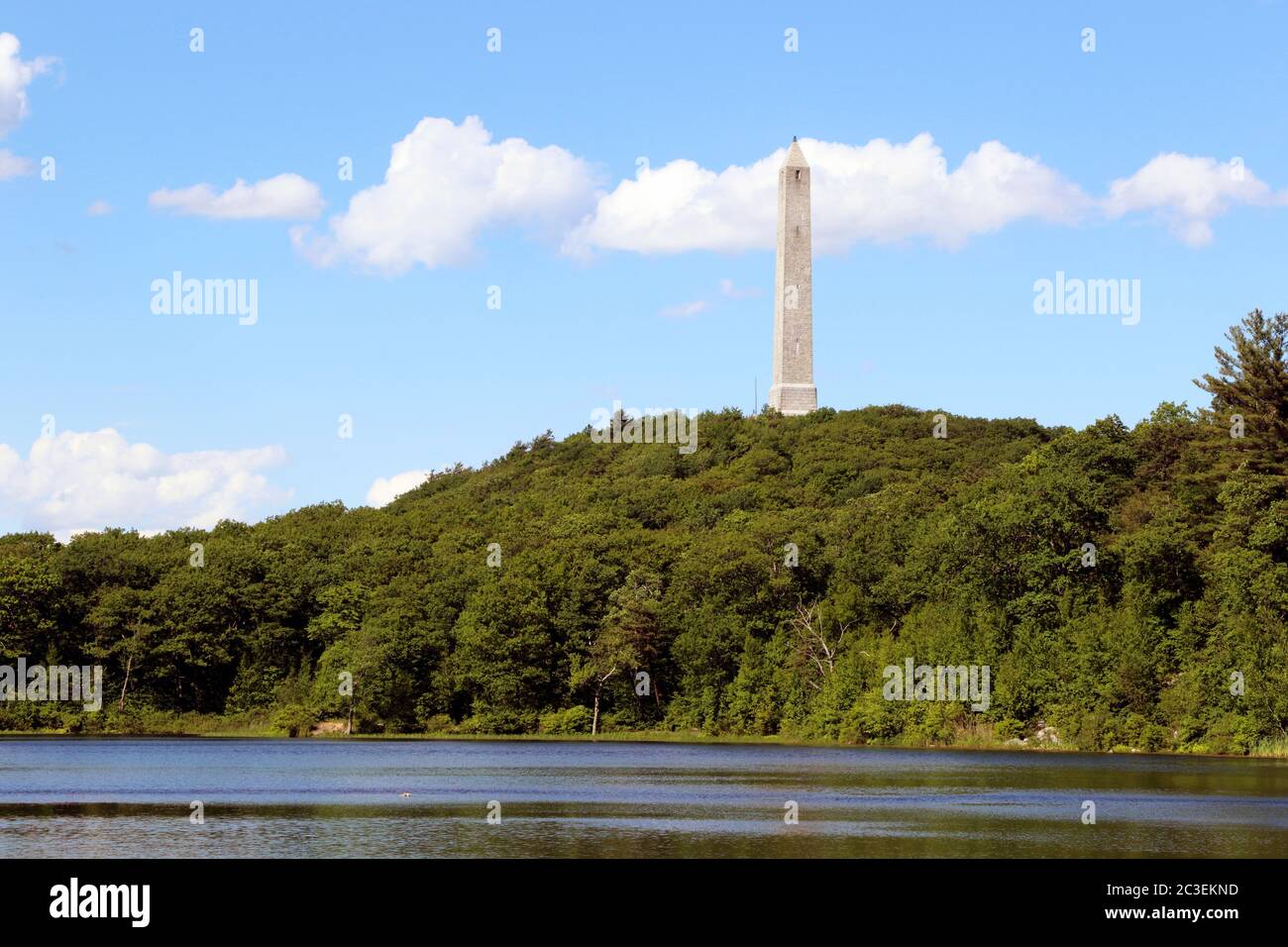 High Point State Park in Sussex County, NJ, USA contains the High Point ...