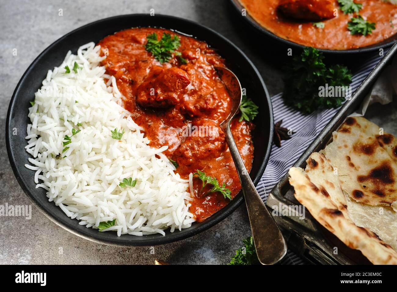 Butter Chicken And Roti