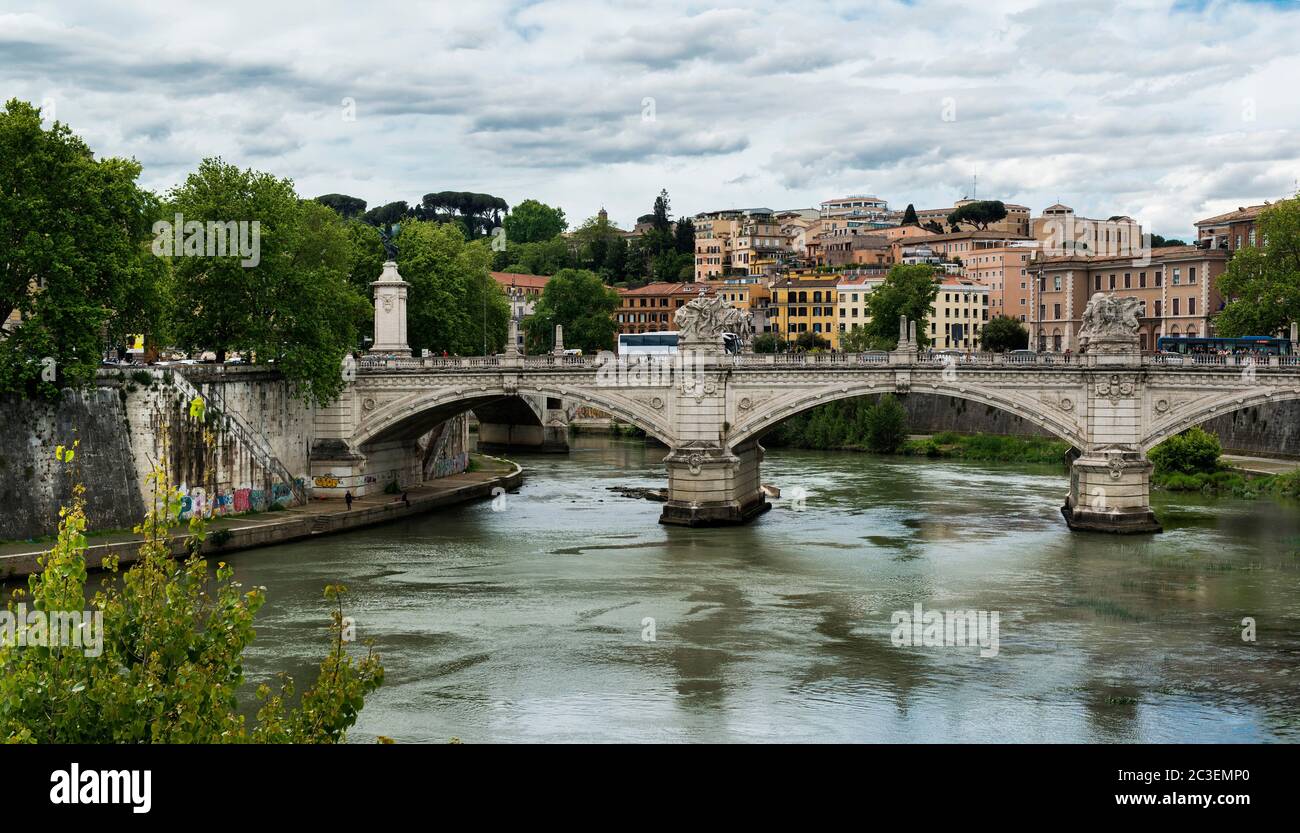 Ponte Sant'Angelo, originally the Aelian Bridge or Pons Aelius, is a ...