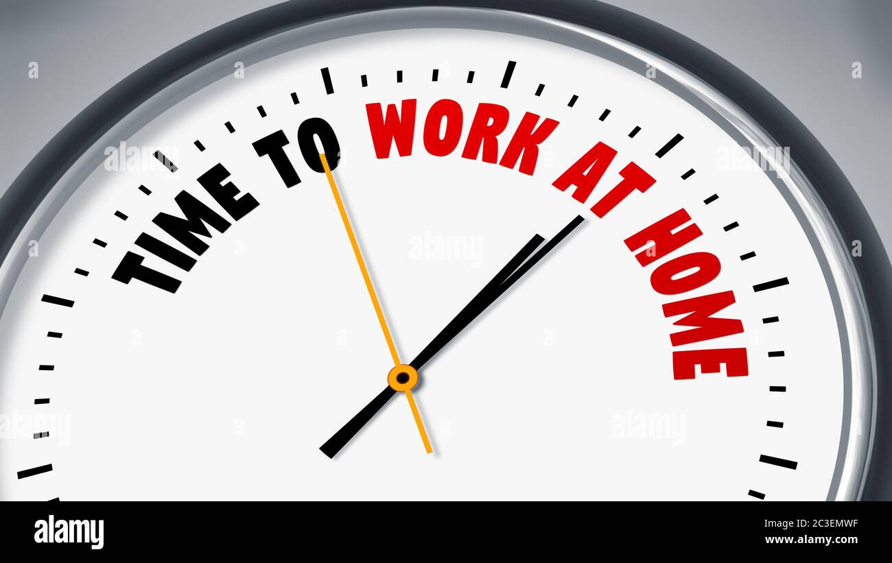 Time clock work time hi-res stock photography and images - Alamy