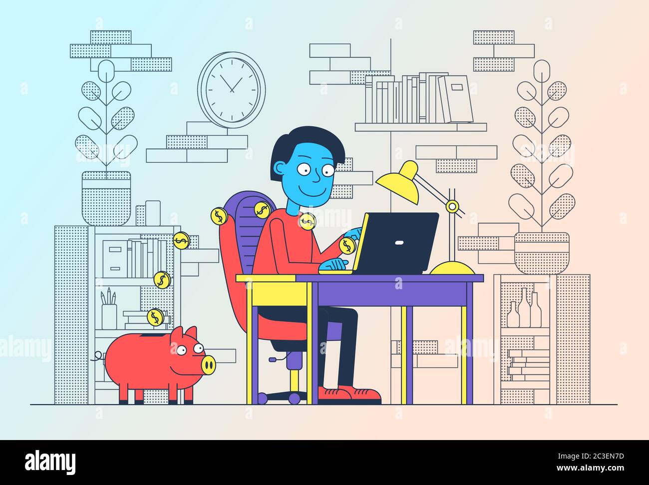 Play to earn Stock Vector Images - Alamy