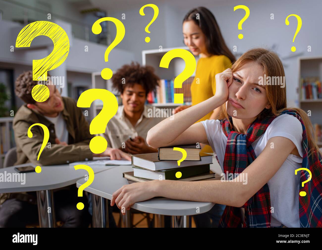 Difficult girl hi-res stock photography and images - Alamy