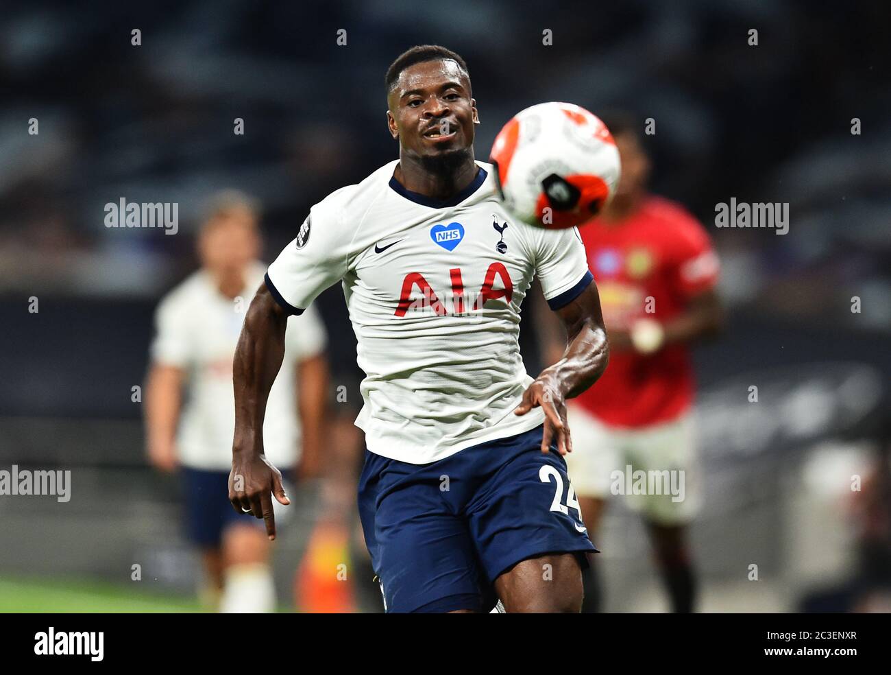Tottenham Hotspur's Serge Aurier during the Premier League match at the ...