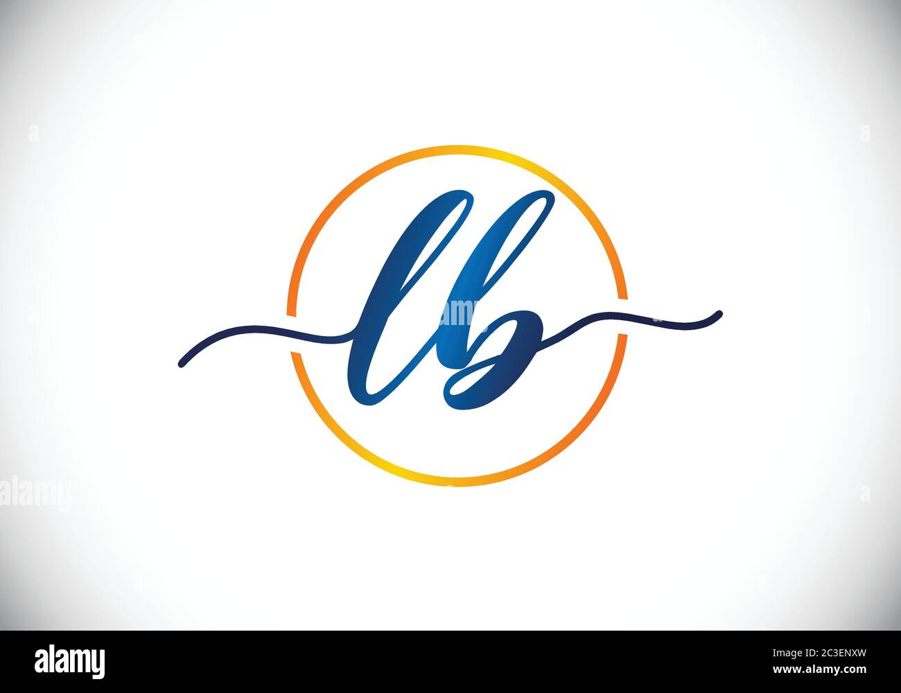 Initial Monogram Letter LB Logo Design Vector Template. L B Letter Logo ...