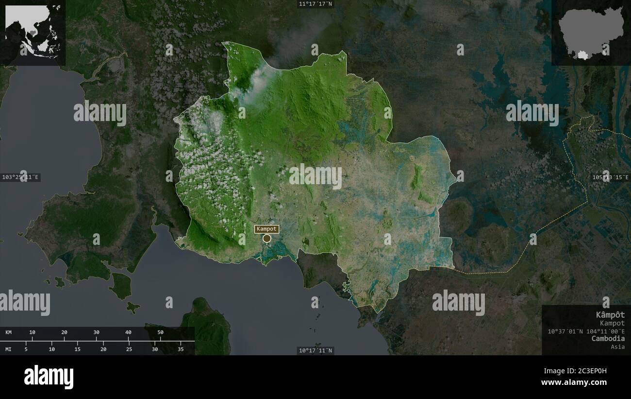 Map of kampot hi-res stock photography and images - Alamy